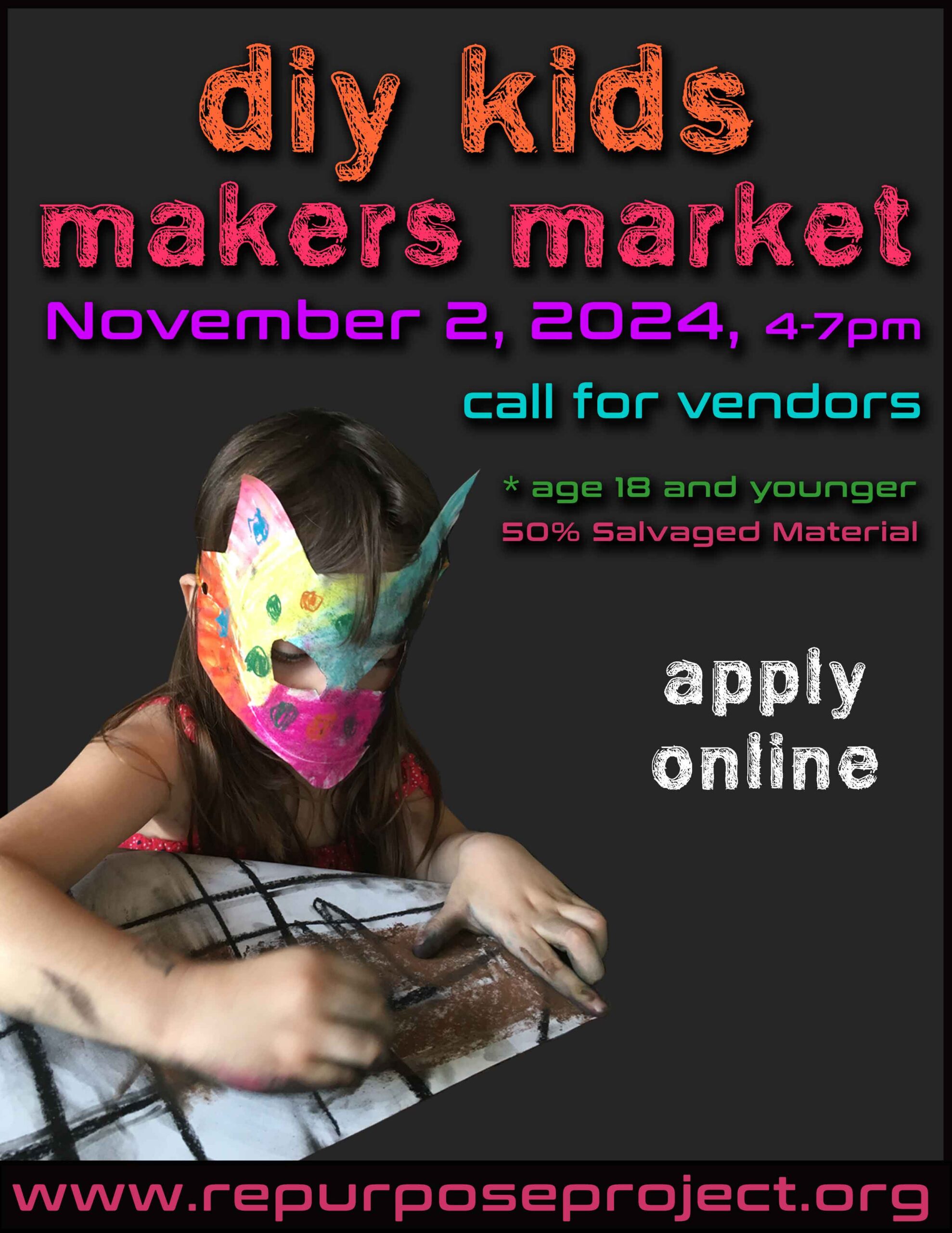 DIY Kids Maker Market - thrift store, salvage store, reuse big box ...